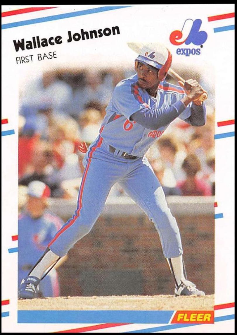 Wallace Johnson #186 Prices | 1988 Fleer | Baseball Cards