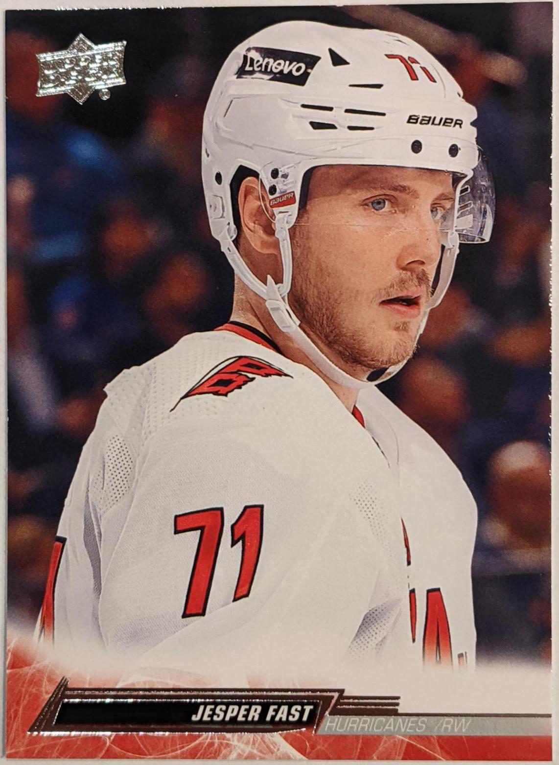 Jesper Fast #34 Prices | 2022 Upper Deck | Hockey Cards