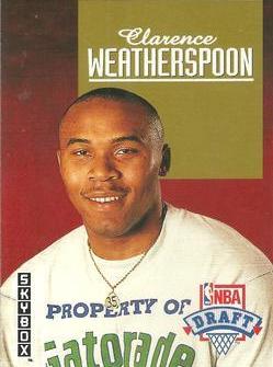 Clarence Weatherspoon #DP9 Prices | 1992 Skybox Draft | Basketball Cards