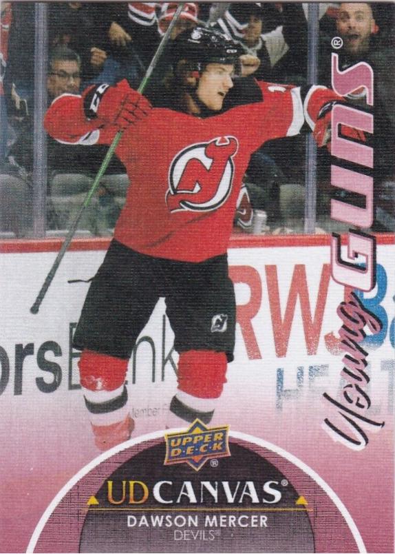 Dawson Mercer #C232 Prices | 2021 Upper Deck UD Canvas | Hockey Cards