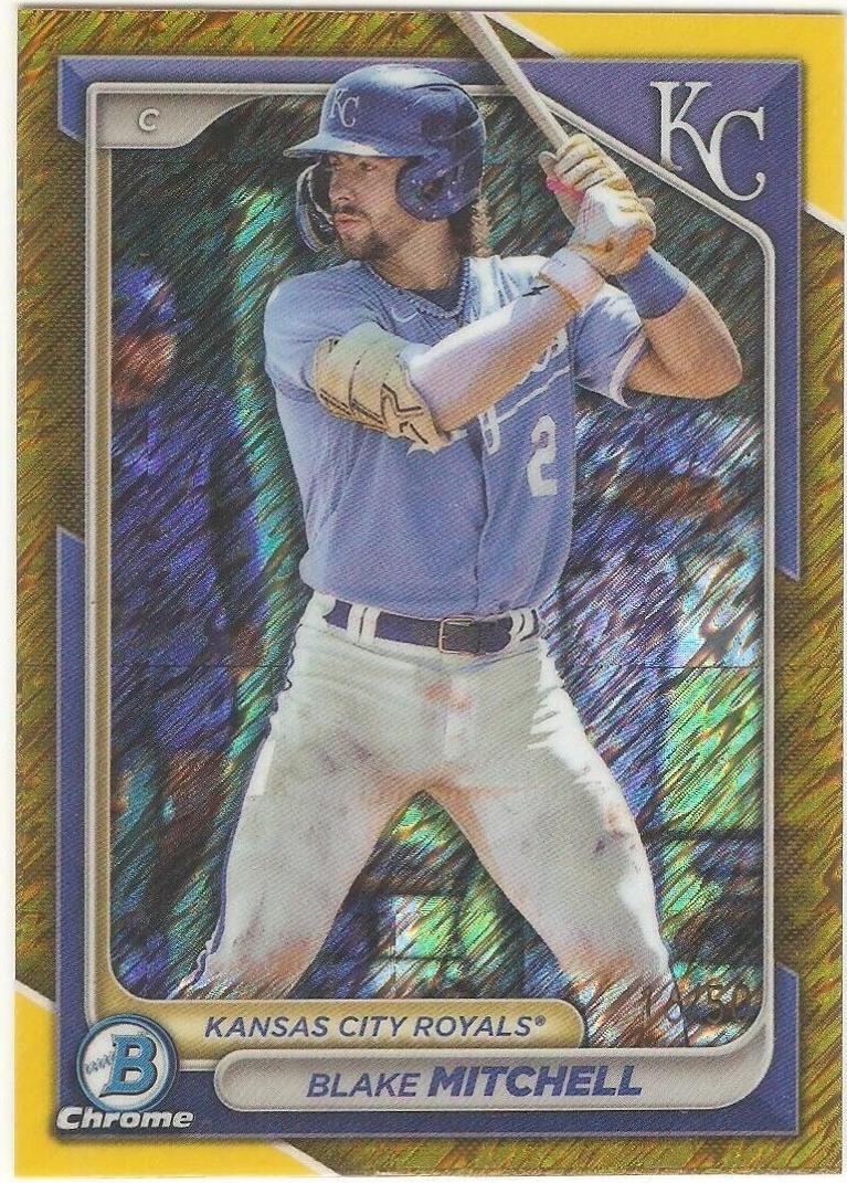 Blake Mitchell [Gold] #BP-117 Prices | 2024 Bowman Prospects | Baseball ...