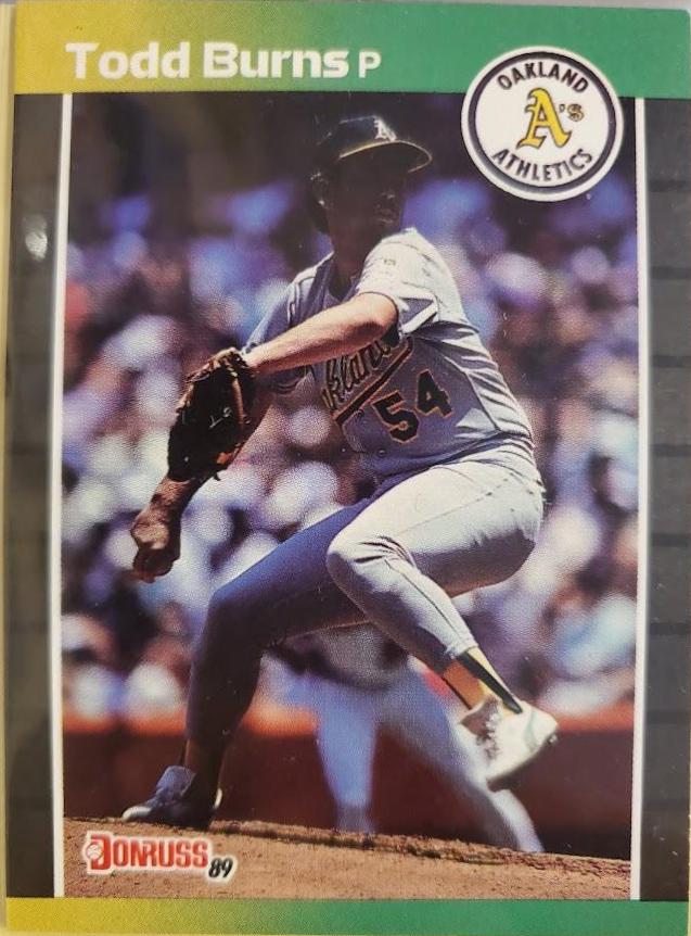 Todd Burns #564 Prices [Rookie] | 1989 Donruss | Baseball Cards