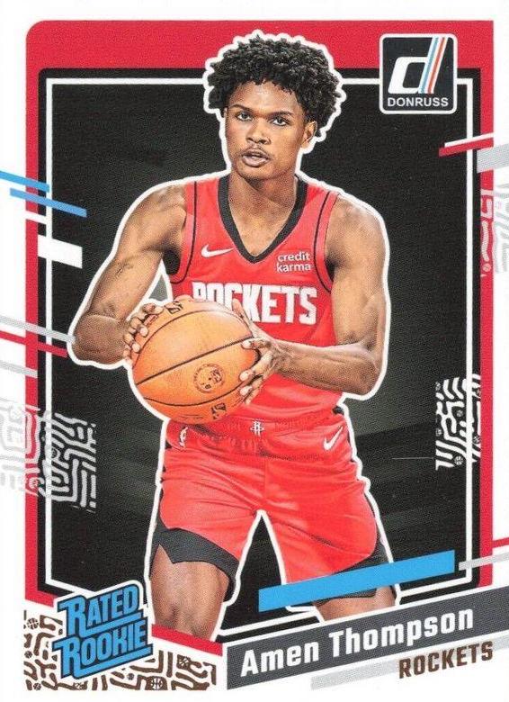 Amen Thompson #206 Prices [Rookie] | 2023 Panini Donruss | Basketball Cards