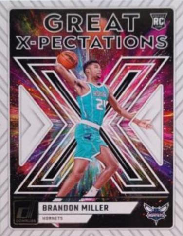 Brandon Miller #2 Prices [Rookie] | 2023 Panini Donruss Great X ...