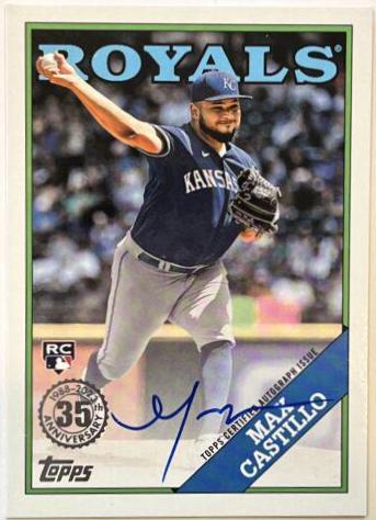 Max Castillo #88BA-MAX Prices | 2023 Topps Silver Pack 1988 35th ...