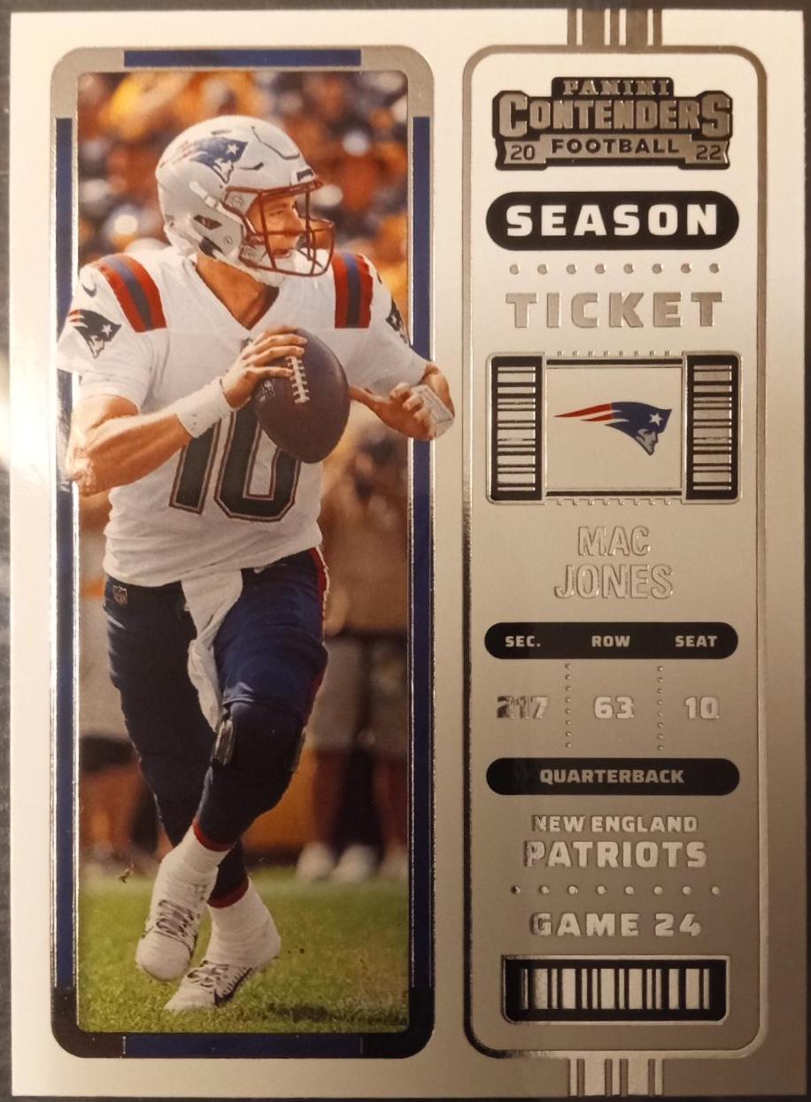 Mac Jones #85 Prices | 2022 Panini Contenders | Football Cards