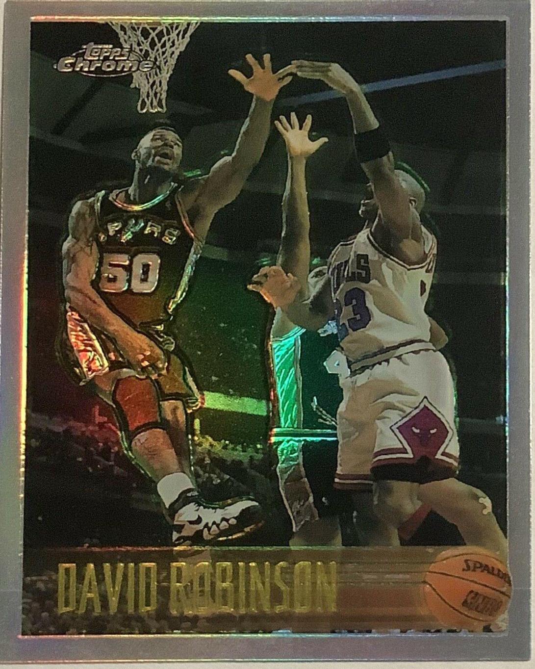 David Robinson [Refractor] #80 Prices | 1996 Topps Chrome | Basketball ...