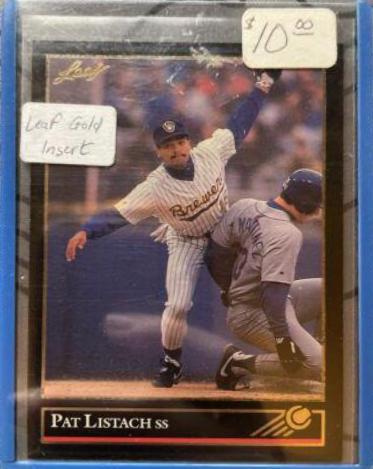 Pat Listach [Gold] #370 Prices | 1992 Leaf | Baseball Cards