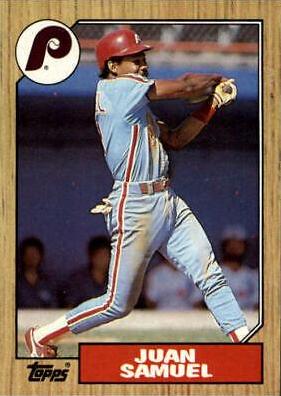 Juan Samuel #255 Prices | 1987 Topps | Baseball Cards