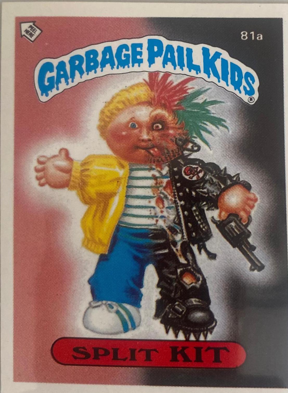 Split Kit #81A Precios | Garbage Pail Kids 1985 Mini | Tarjetas de ...