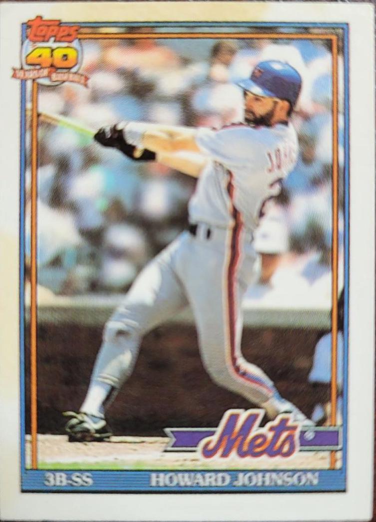 Howard Johnson #33 Prices | 1991 Topps Micro | Baseball Cards