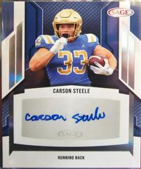 Carson Steele #A-CS2 Prijzen | 2024 Sage Autographs | American Football-Kaarten