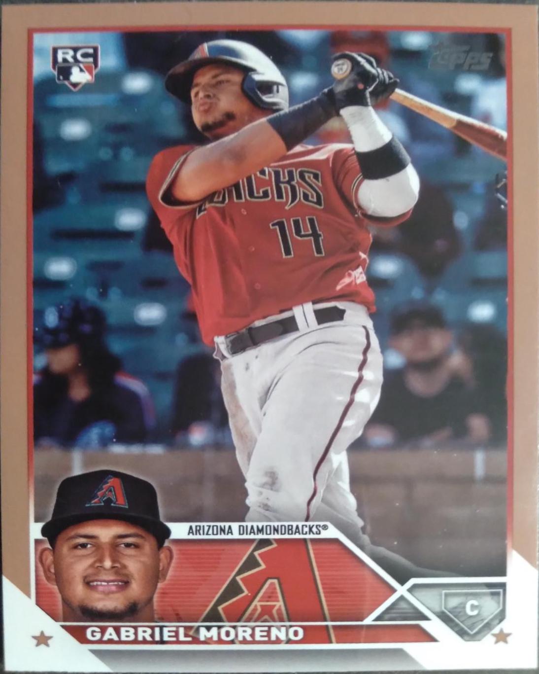 Gabriel Moreno [Gold] #US161 Prices | 2023 Topps Update | Baseball Cards