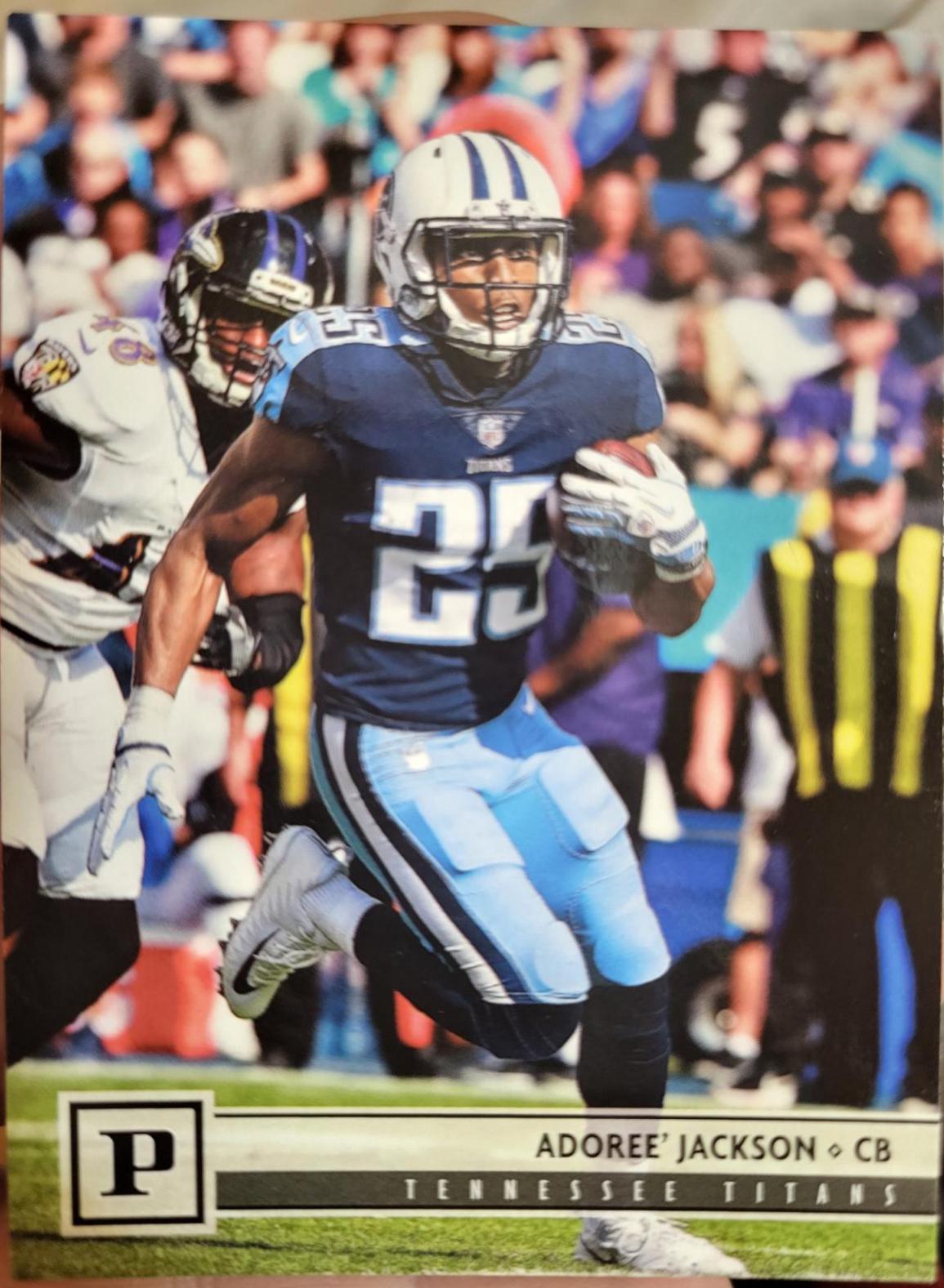 Adoree' Jackson #287 Prices | 2018 Panini | Football Cards