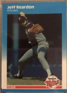 Jeff Reardon #U-101 Prices | 1987 Fleer Update Glossy | Baseball Cards