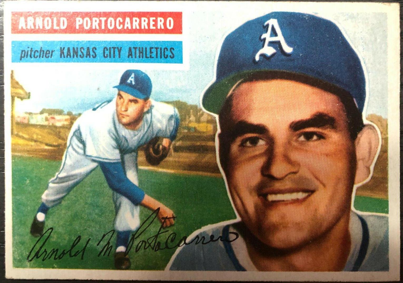 Arnold Portocarrero [White Back] #53 Prices | 1956 Topps | Baseball Cards