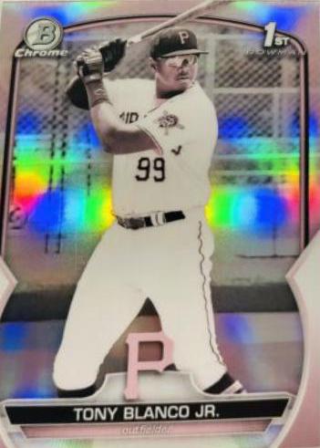 Tony Blanco Jr. [Pearl] #BCP-134 Prices | 2023 Bowman Chrome Prospects ...