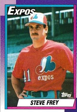 Steve Frey | Graded 8 | 1990 Topps