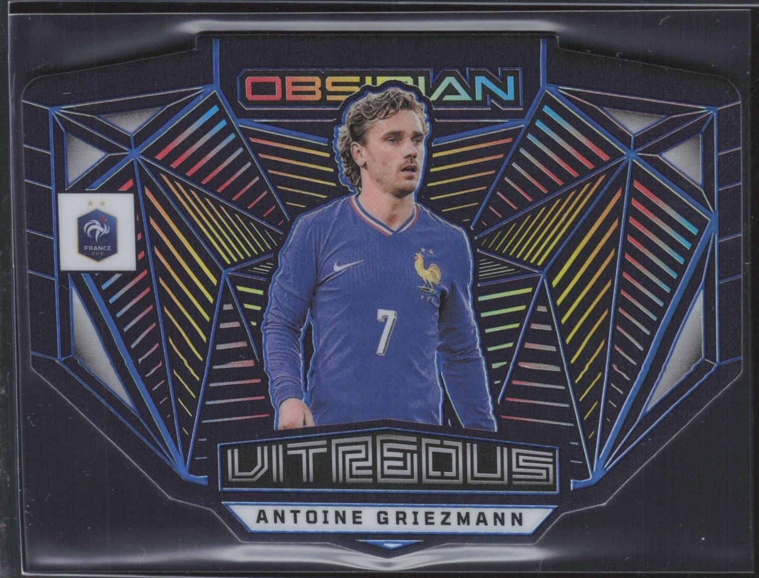 Antoine Griezmann [Red Crystals Electric Etch] #16 Prices | 2023 Panini ...