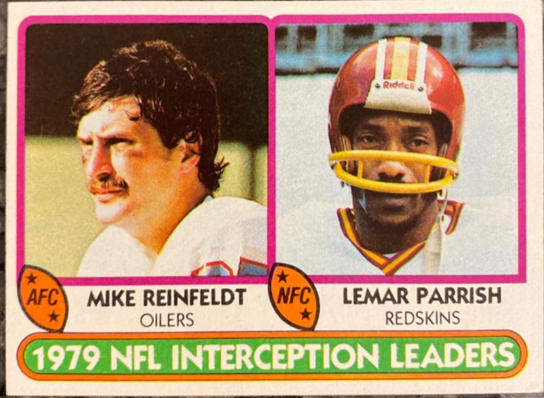 NFL Interception Leaders #335 Prices | 1980 Topps | Football Cards
