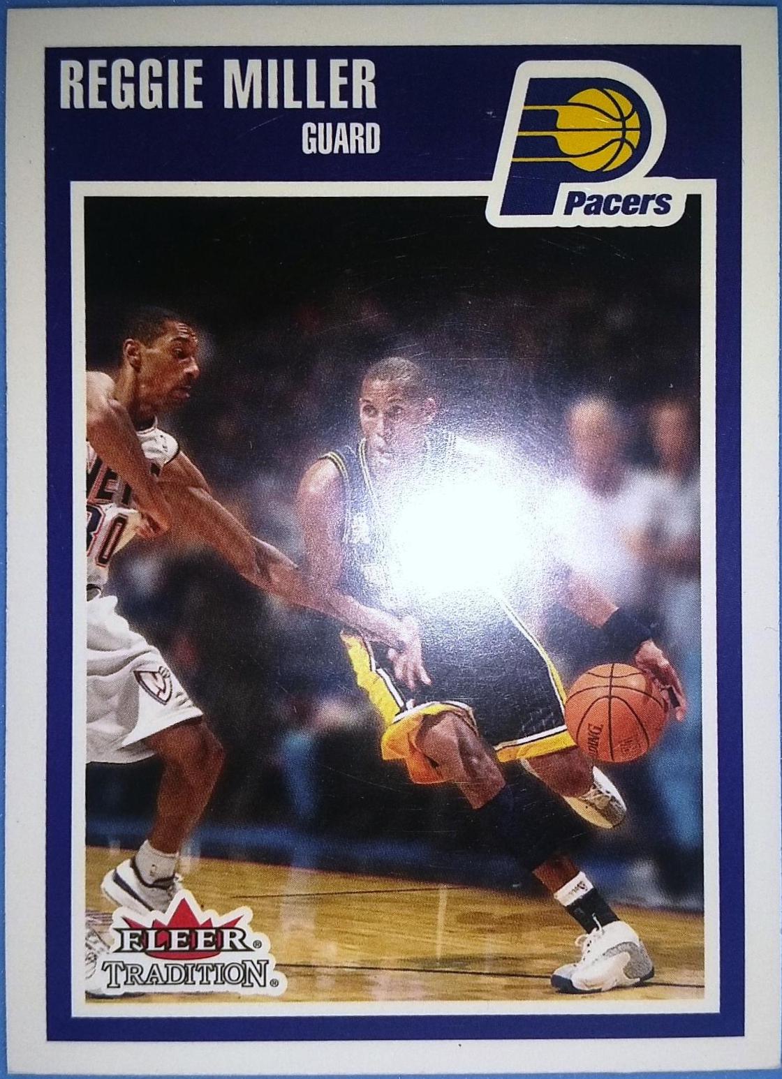 Reggie Miller #186 Prices | 2002 Fleer Tradition | Basketball Cards