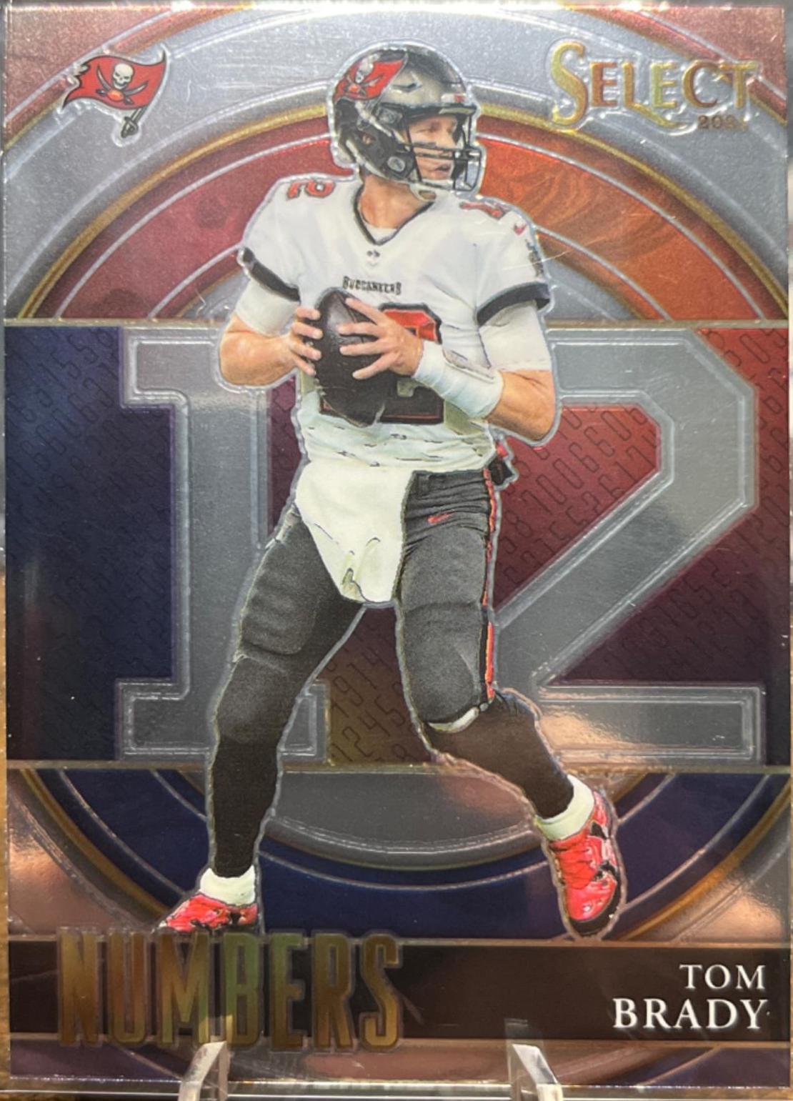 Tom Brady #SN-10 Prices | 2021 Panini Select Numbers | Football Cards