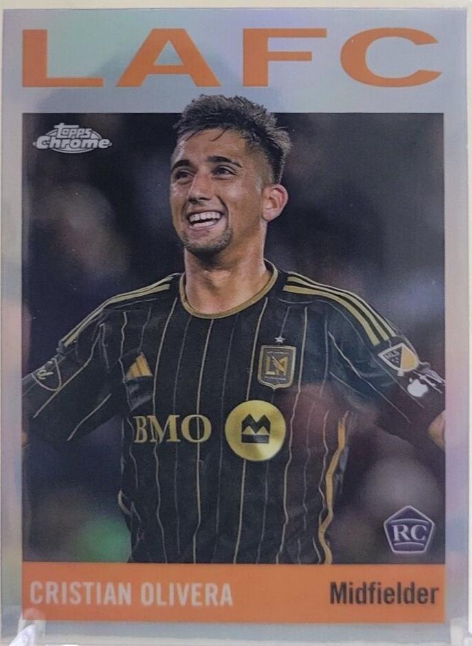 Cristian Olivera #64T-8 Prices | 2024 Topps Chrome MLS 1964 Football ...
