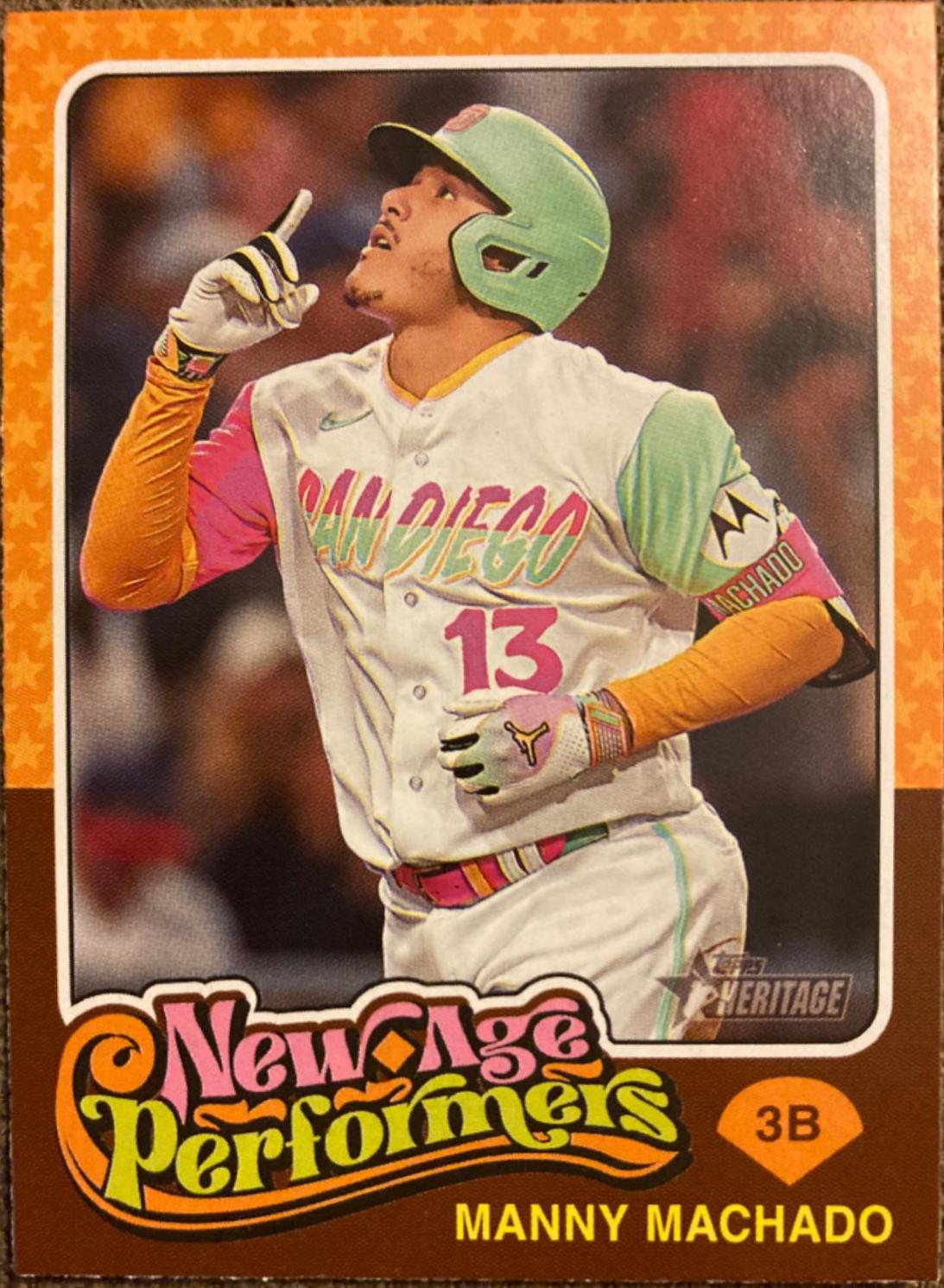 Manny Machado #NAP-13 Prices | 2024 Topps Heritage New Age Performers ...