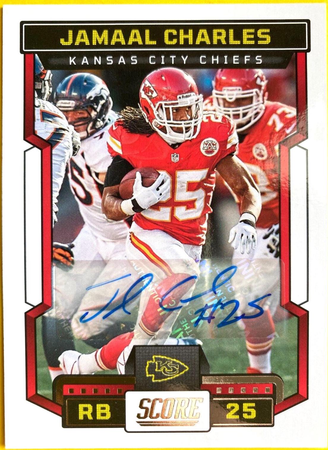 Jamaal Charles [Signature Gem Masters] #131 Prices | 2023 Panini Score ...