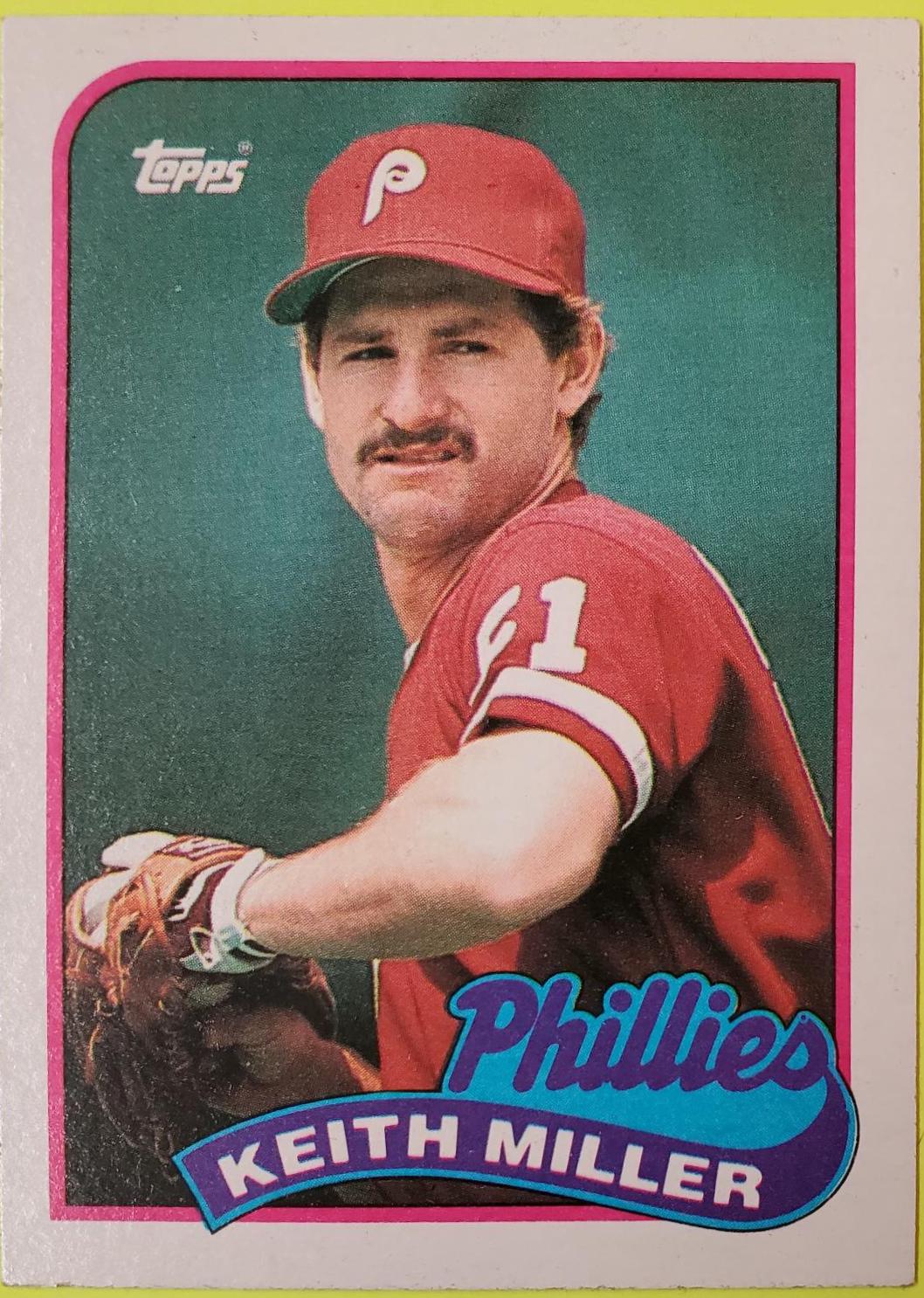 Keith Miller #268 Prices [Rookie] | 1989 Topps Tiffany | Baseball Cards