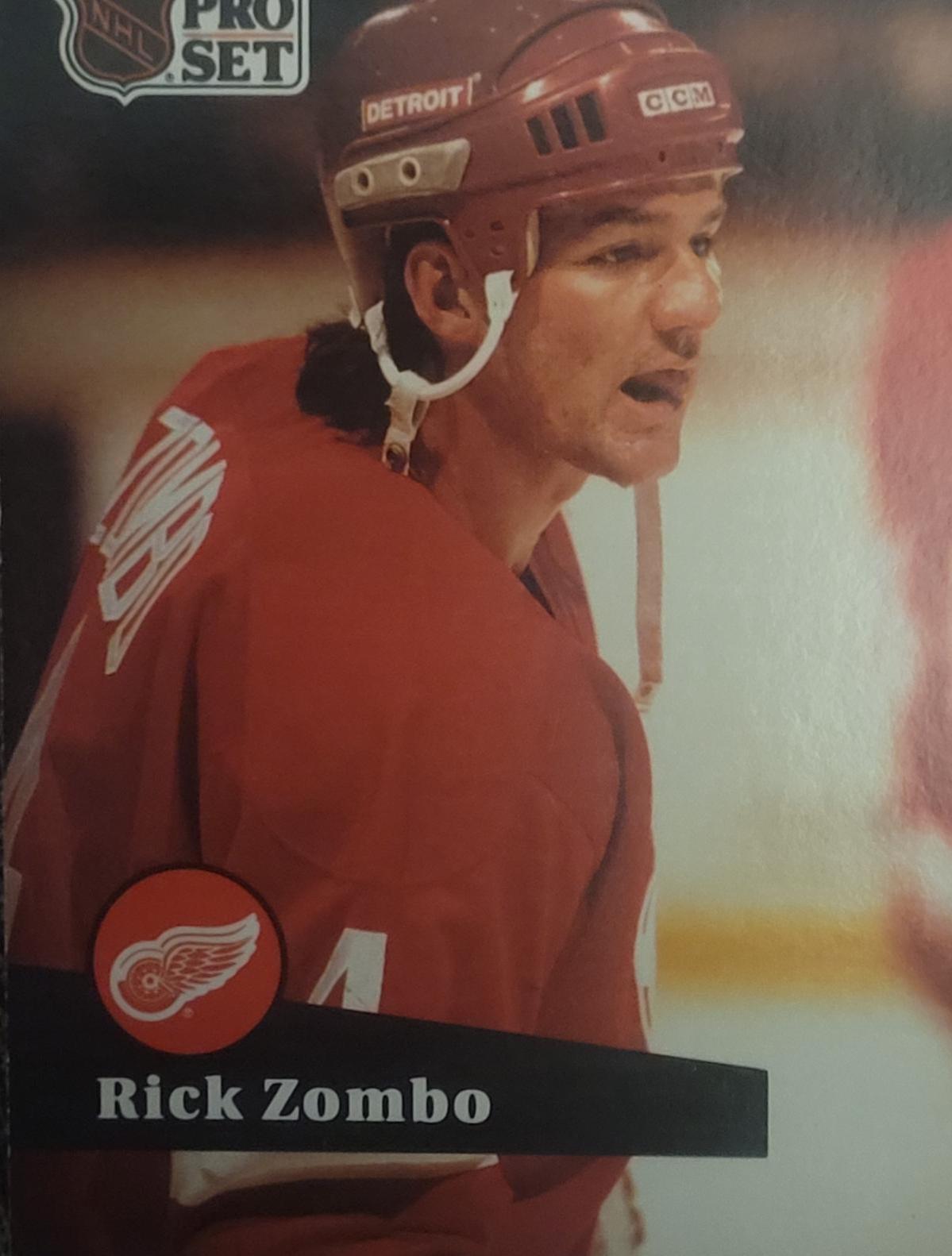 Rick Zombo #64 Prices | 1991 Pro Set | Hockey Cards