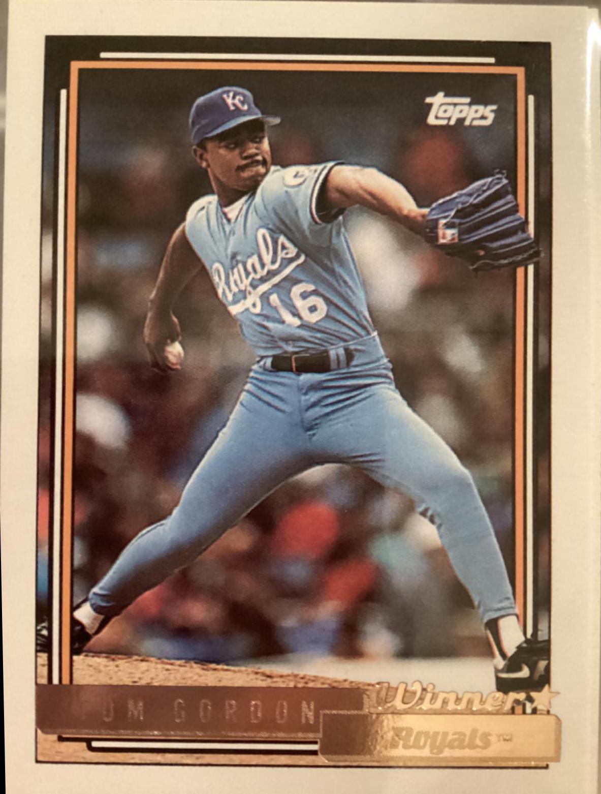 Tom Gordon [Winner] #431 Prices | 1992 Topps Gold | Baseball Cards