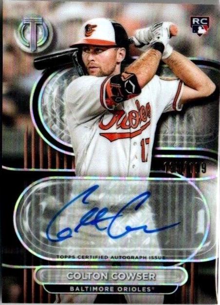 Colton Cowser #TA-CC Prices | 2024 Topps Tribute Autograph | Baseball Cards