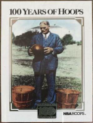 DR. James Naismith 100 Years of Hoops #CC1 Prices | 1991 Hoops ...