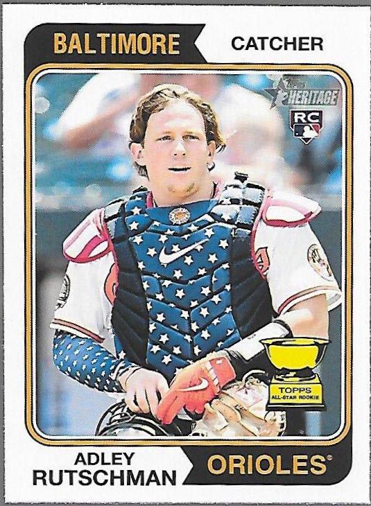 Adley Rutschman [SP Image Variation] #7 Prices | 2023 Topps Heritage ...