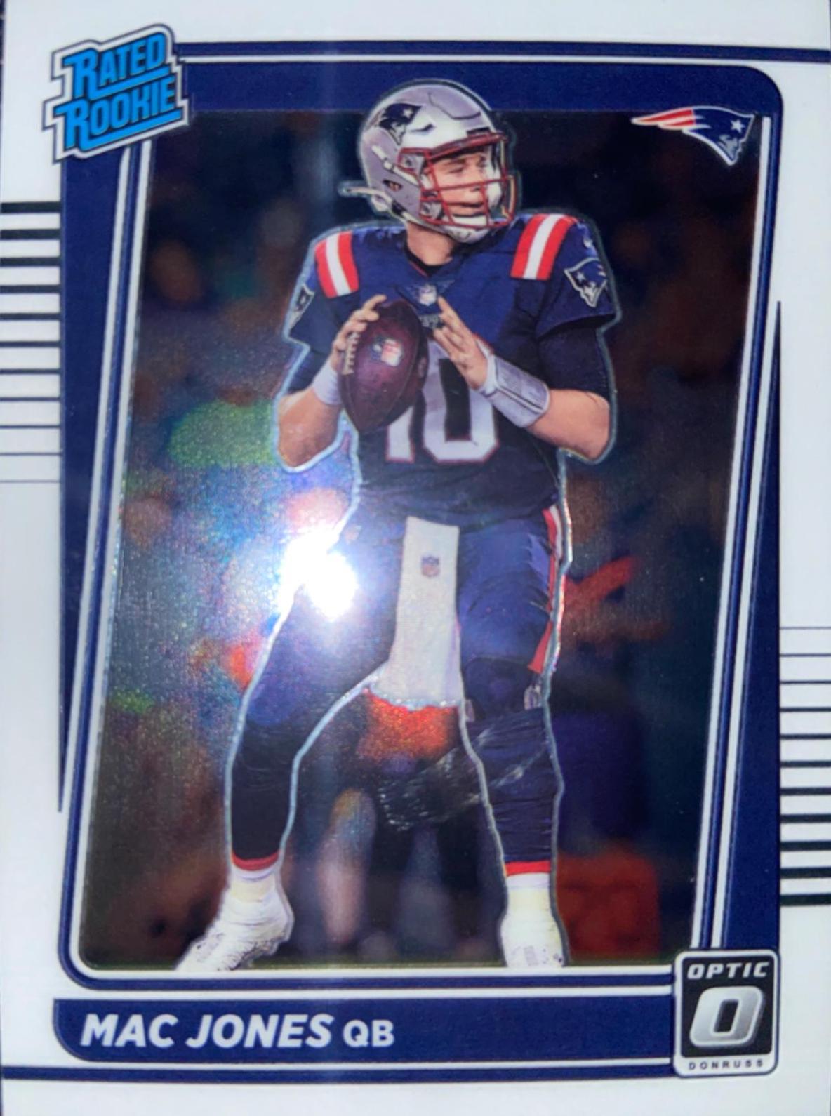 Mac Jones #206 Prices [Rookie] | 2021 Panini Donruss Optic | Football Cards