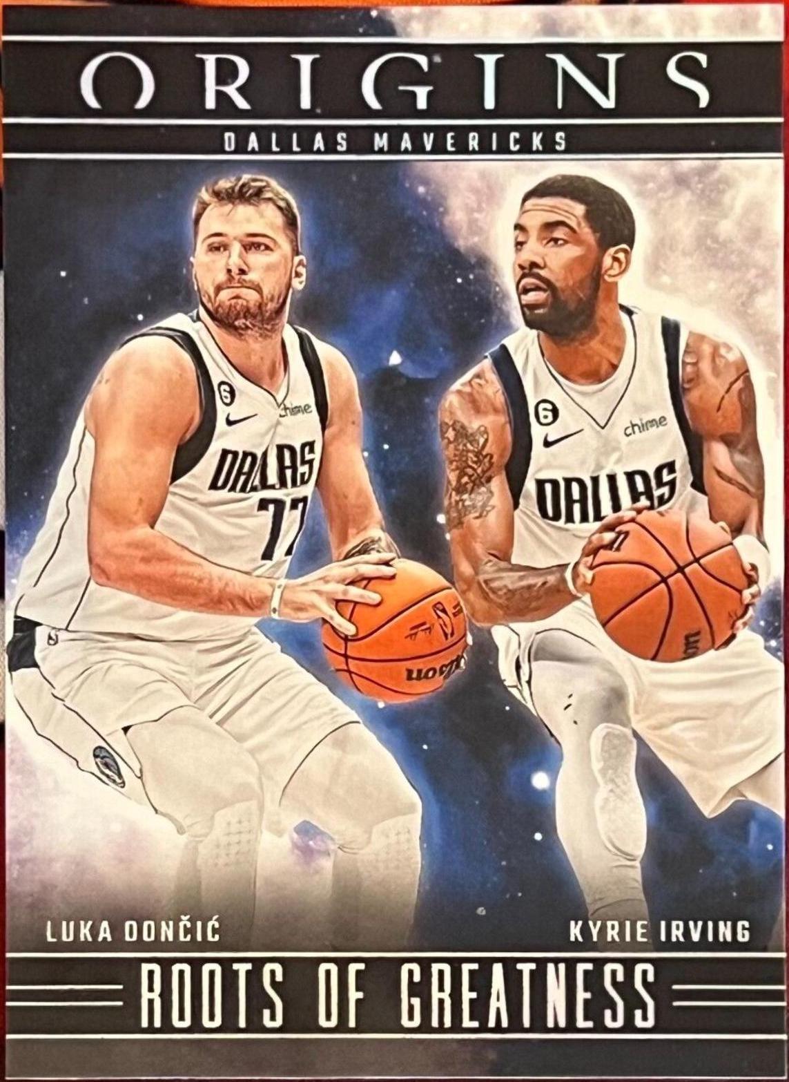 Kyrie Irving / Luka Doncic #1 Prices | 2023 Panini Origins Roots of ...