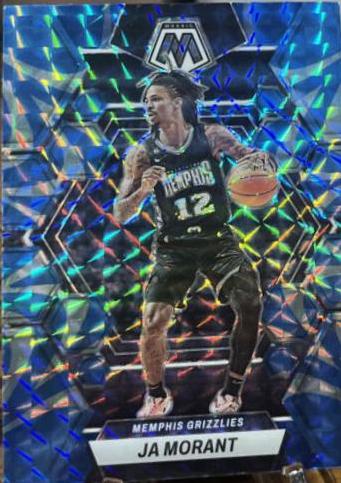 Ja Morant [Reactive Blue] #82 Prices | 2022 Panini Mosaic | Basketball ...