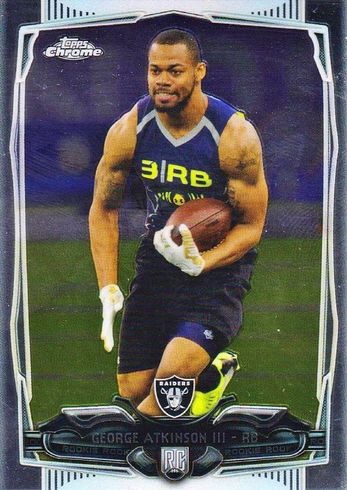 George Atkinson III #148 Prices | 2014 Topps Chrome | Football Cards