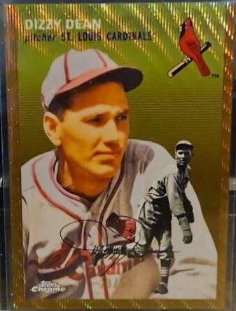 Dizzy Dean [Gold Wave Refractor] #418 Prices | 2023 Topps Chrome ...