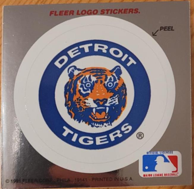 Detroit Tigers Prices | 1991 Ultra Team Stickers | Baseball Cards