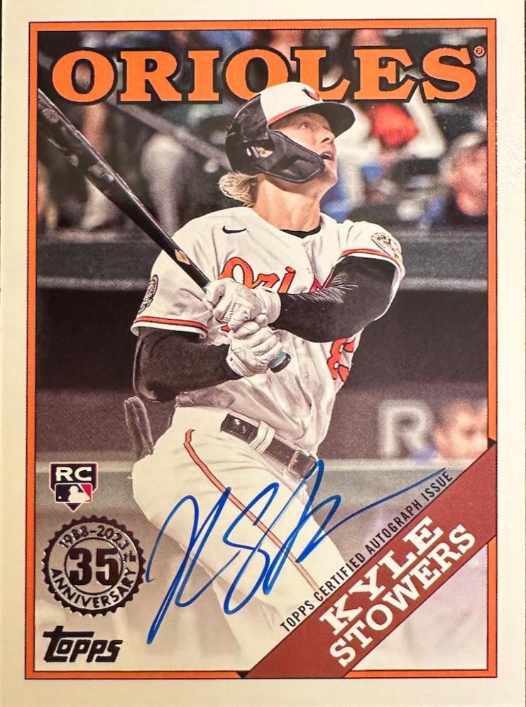 Kyle Stowers #88BA-KS Prices | 2023 Topps Update 1988 Autographs ...