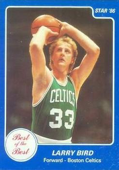 Larry Bird #3 Prices | 1986 Star Best Of The Best | Basketball Cards