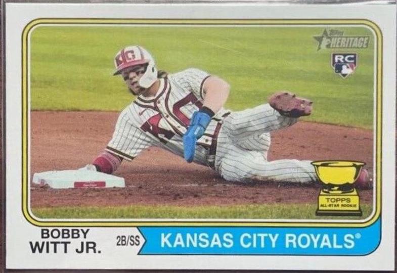 Bobby Witt Jr. [Throwback Uniform Variation] #85 Prices | 2023 Topps ...