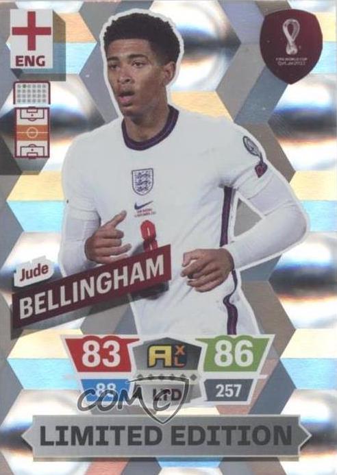 Jude Bellingham Prices | 2022 Panini Adrenalyn XL FIFA World Cup Qatar ...