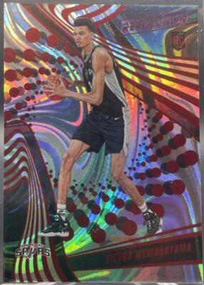 Victor Wembanyama [Red Swirl Rookie] #104 Prices | 2023 Panini ...