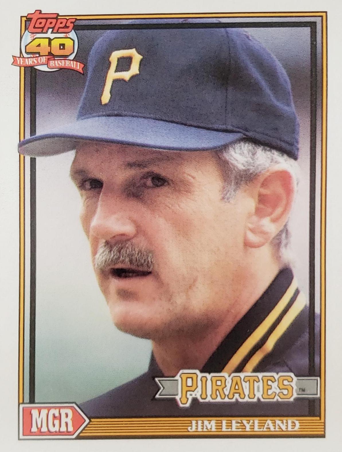 Jim Leyland #381 Prices | 1991 Topps | Baseball Cards