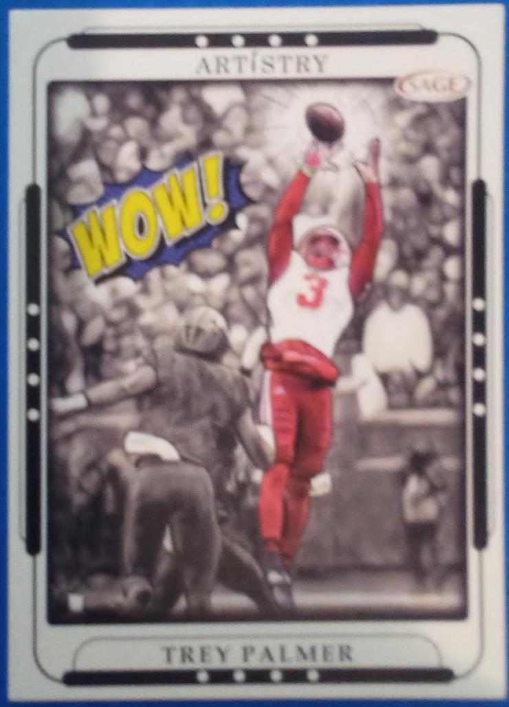 Trey Palmer #117 Prices | 2023 Sage Artistry | Football Cards