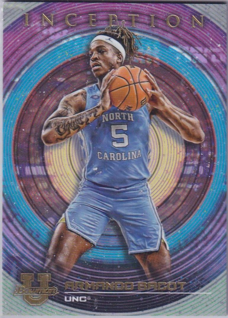 Armando Bacot #30 Prices | 2022 Bowman University Inception ...