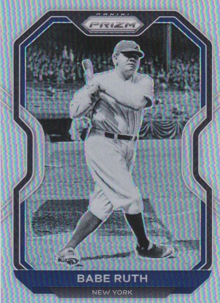 Babe Ruth [Silver Prizm] #182 Prices | 2021 Panini Prizm | Baseball Cards